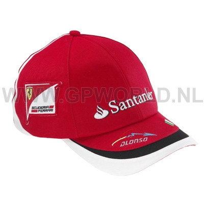 Ferrari 2012 Fernando Alonso Cap - - GPworld Racing Merchandise