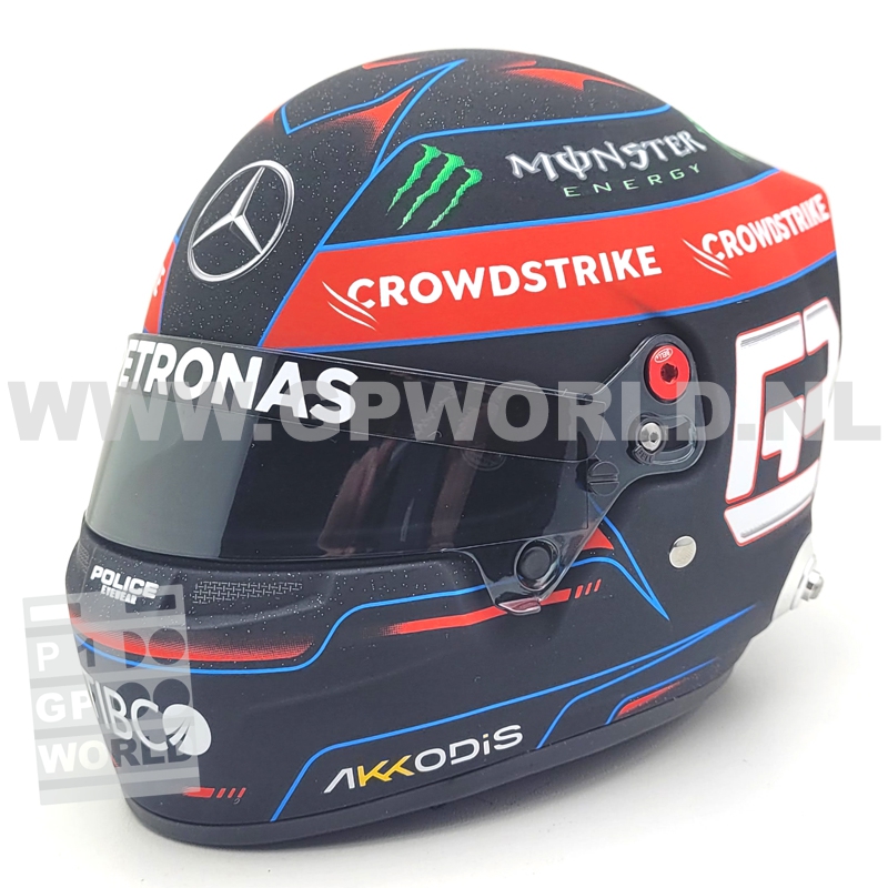 2022 Helmet George Russell - 1/2 Bell Sports - GPworld Racing Merchandise