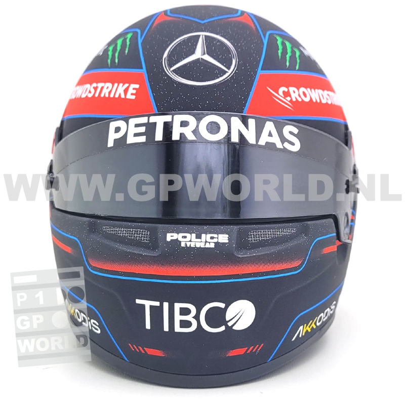 2022 Helmet George Russell - 1/2 Bell Sports - GPworld Racing Merchandise