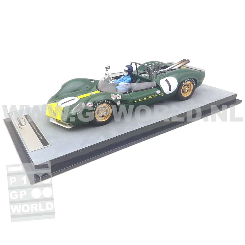 1965 Jim Clark | Riverside GP - 1/18 TecnoModel - GPworld Racing ...
