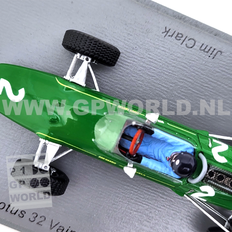 1964 Jim Clark | GP Pau - 1/43 Spark Models - GPworld Racing Merchandise