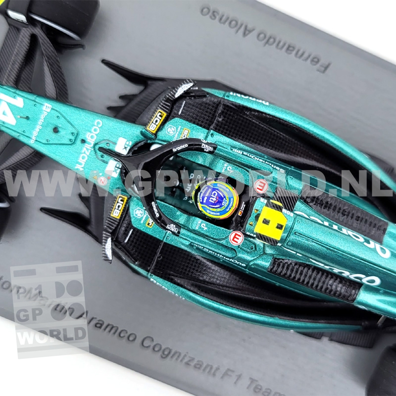 2023 Fernando Alonso | Bahrain GP - 1/43 Spark Models - GPworld Racing ...