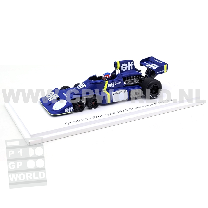 1975 Tyrrell P34 Prototype - 1/43 Spark Models (Japan) - GPworld Racing ...