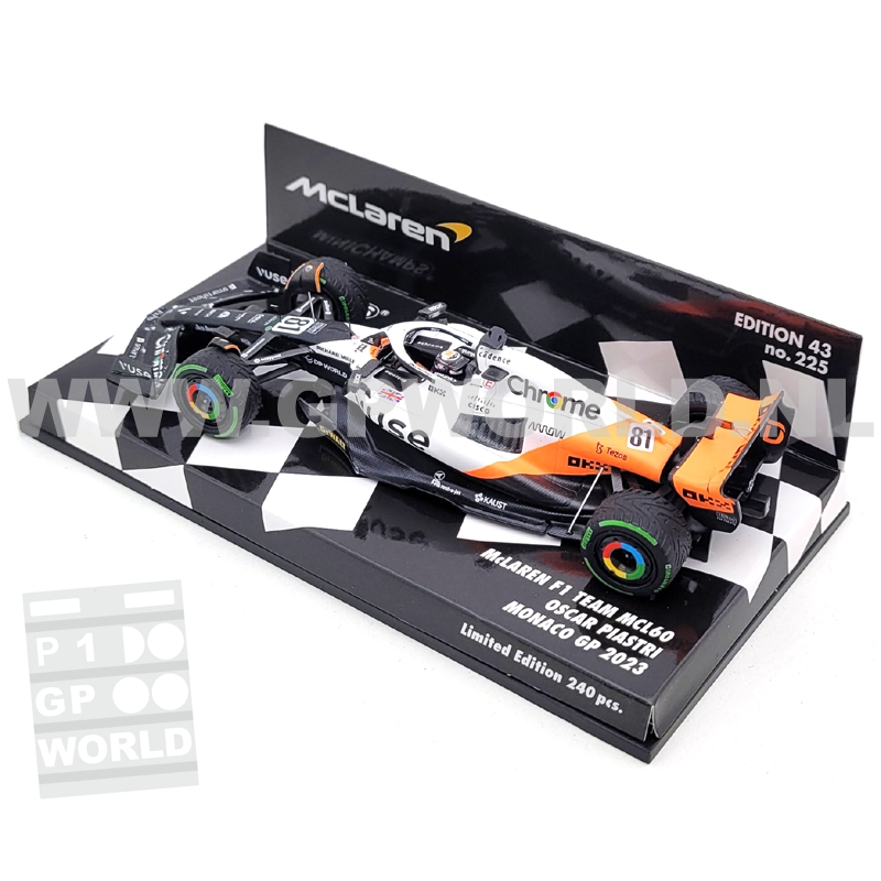 2023 Oscar Piastri | Monaco GP - 1/43 Minichamps (resin) - GPworld ... 2023 Oscar Piastri | Monaco GP - 1/43 Minichamps (resin) - GPworld ...