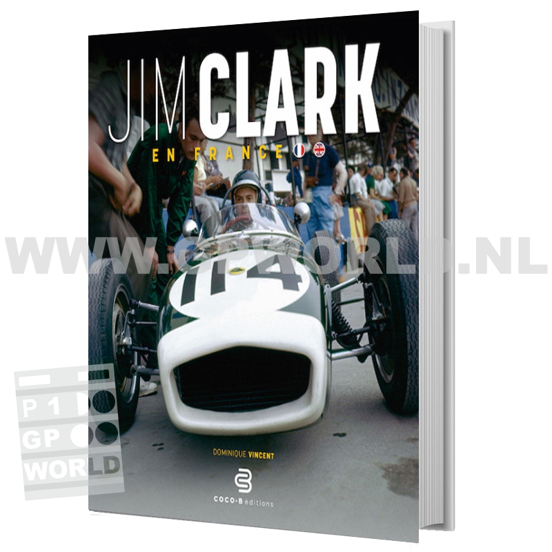 Jim Clark in France - - GPworld Racing Merchandise