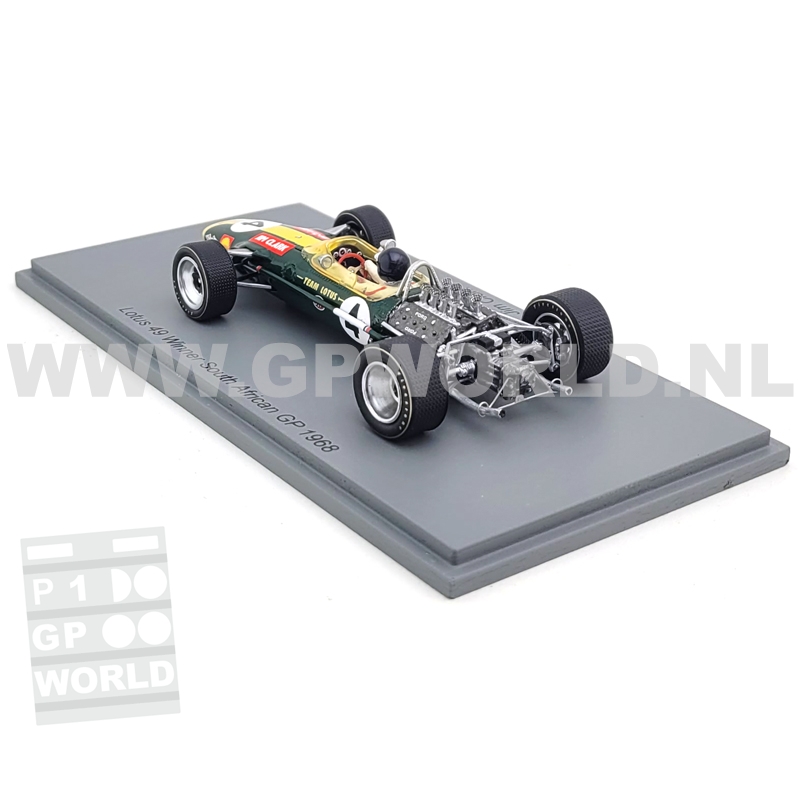 1968 Jim Clark | South Africa GP - 1/43 Spark Models - GPworld Racing ...