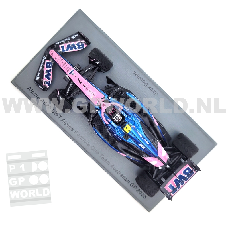 2025 Jack Doohan | Australian GP - 1/43 Spark Models - GPworld Racing ...