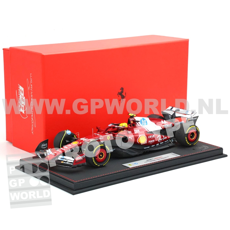 2025 Lewis Hamilton | Chinese GP - 1/18 BBR Models - GPworld Racing ...