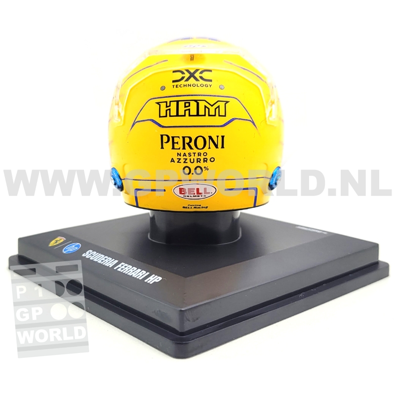 2025 helmet Lewis Hamilton | Miami GP - 1/5 LookSmart Models - GPworld ...