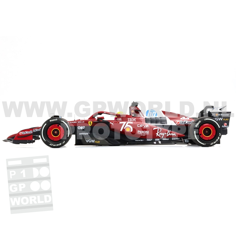2025 Lewis Hamilton | Monaco GP - 1/12 BBR Models - GPworld Racing ...