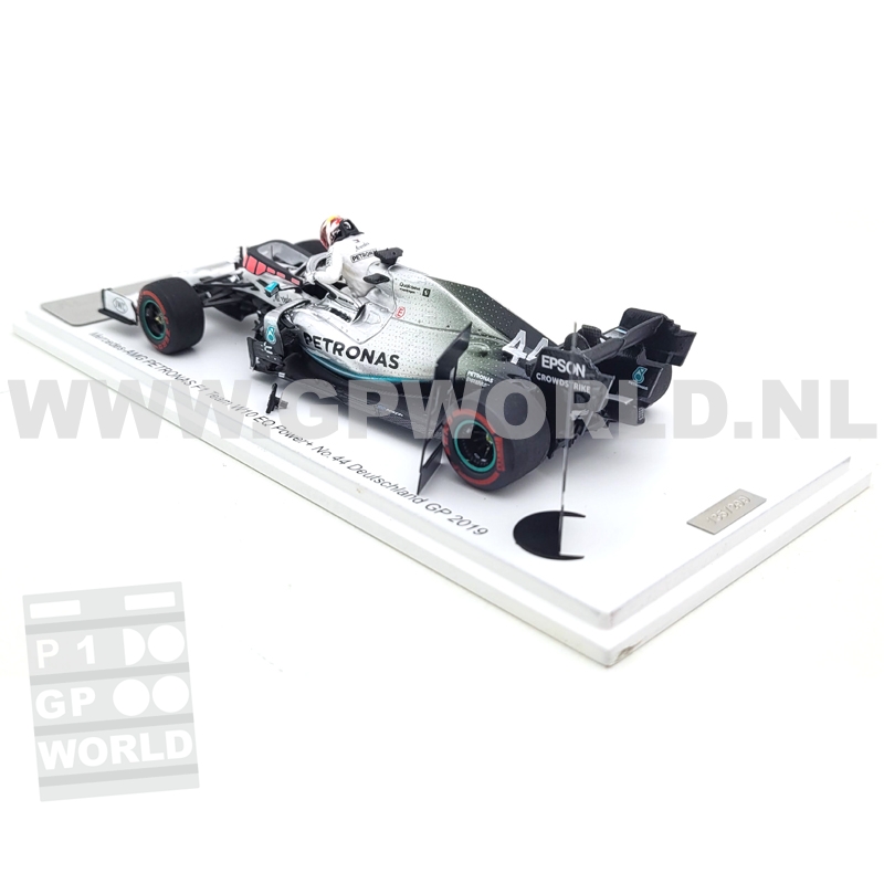 2019 Lewis Hamilton | German GP - 1/43 Spark Models (special) - GPworld ...