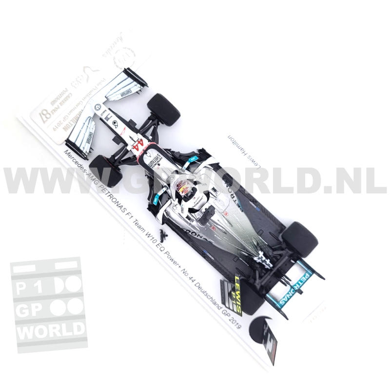 2019 Lewis Hamilton | German GP - 1/43 Spark Models (special) - GPworld ...