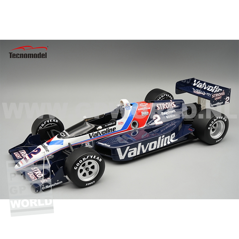 1989 Al Unser Jr - 1/18 TecnoModel - GPworld Racing Modelcars