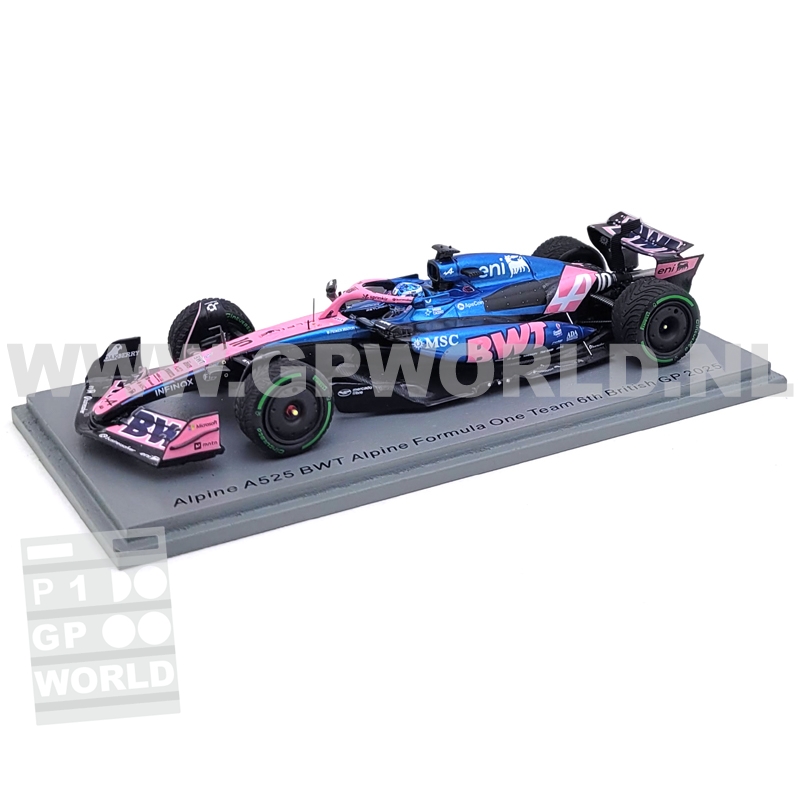 2025 Pierre Gasly | British GP - 1/43 Spark Models - GPworld Racing ...
