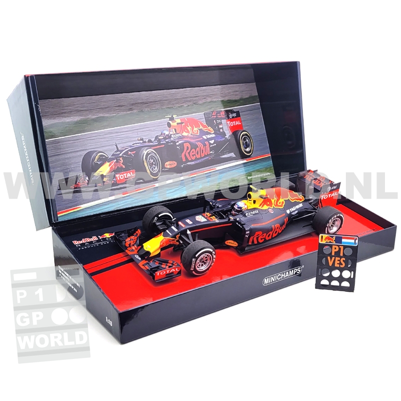 2016 Max Verstappen | Spanish GP - 1st win - 1/18 Minichamps - GPworld ...