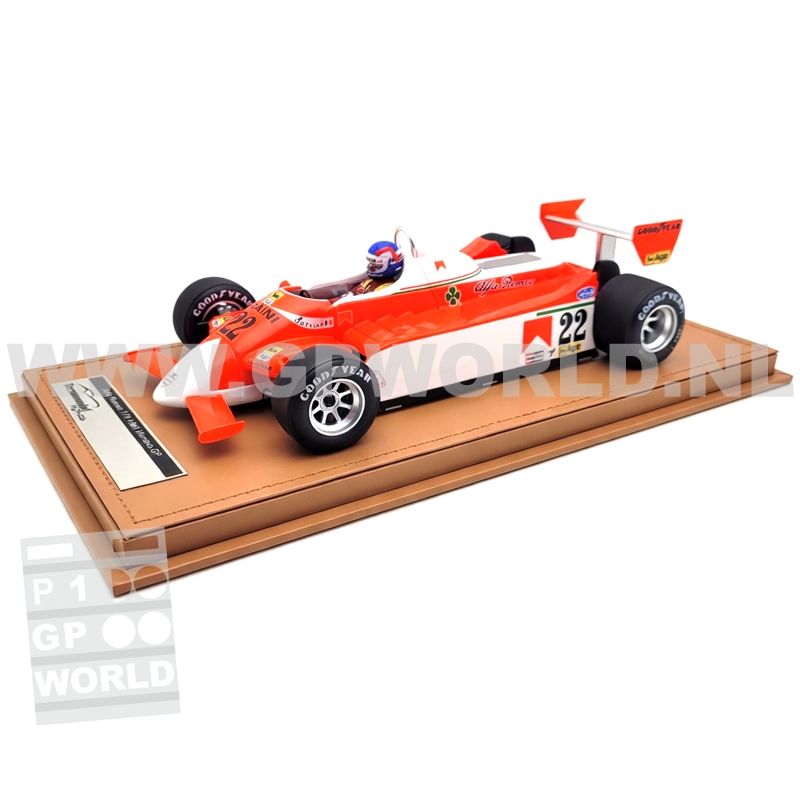 1980 Patrick Depailler | Monaco GP - 1/18 TecnoModel - GPworld Racing ...