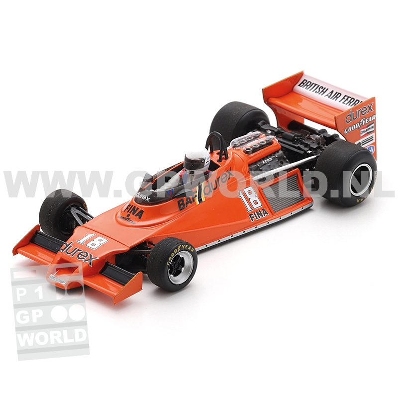 1978 Rene Arnoux | US GP - 1/43 Spark Models - GPworld Racing Modelcars
