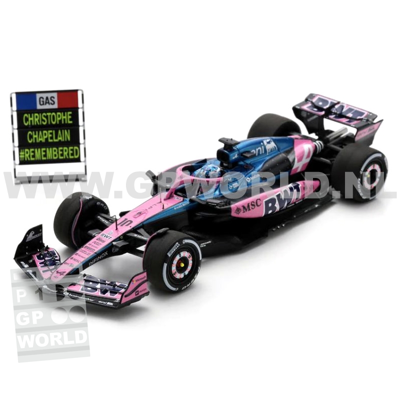 2025 Pierre Gasly | Las Vegas GP - 1/43 Spark Models - GPworld Racing ...