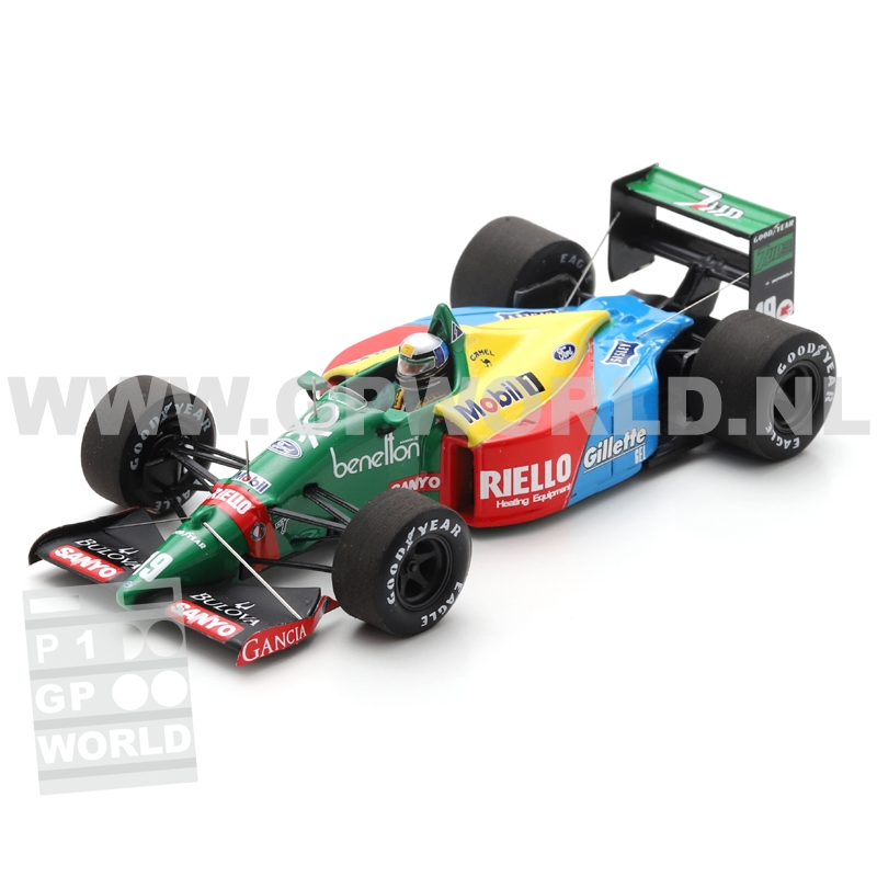 1989 Alessandro Nannini | British GP - 1/43 Spark Models - GPworld ...