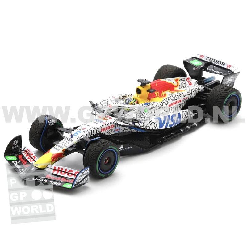 2025 Isack Hadjar | British GP - 1/18 Spark Models - GPworld Racing ...