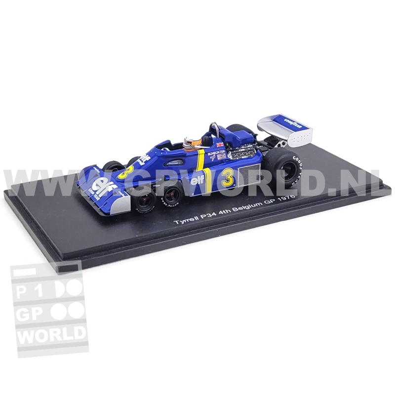 1976 Jody Scheckter | Belgium GP - 1/43 Spark Models - GPworld Racing ...