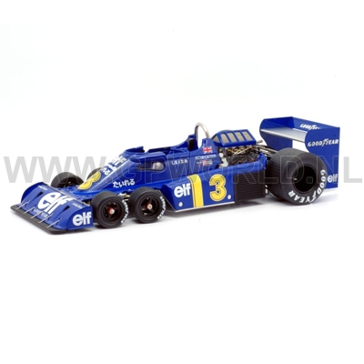 1976 Tyrrell P34 #3 | Japan - 1/18 True Scale Miniatures - GPworld Racing Merchandise