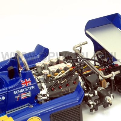 1976 Tyrrell P34 #3 | Japan - 1/18 True Scale Miniatures - GPworld Racing Merchandise