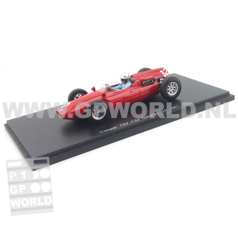 1961 Lorenzo Bandini - 1/43 Spark Models - GPworld Racing Merchandise