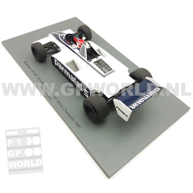 1981 Nelson Piquet | World Champion - 1/18 Spark Models - GPworld ...