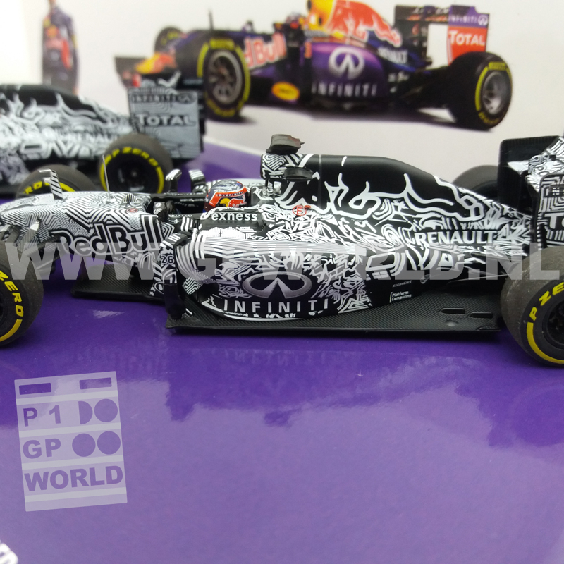 2015 set Red Bull RB11 testcars - 1/43 Minichamps (resin) - GPworld ...