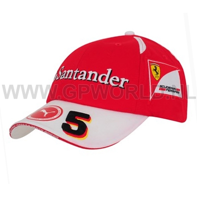 Ferrari Official Sebastian Vettel Cap - - GPworld Racing Merchandise