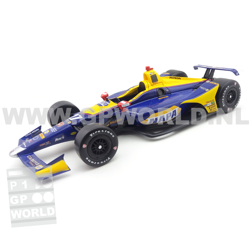 2018 Alexander Rossi #27 - 1/18 GreenLight - GPworld Racing Modelcars