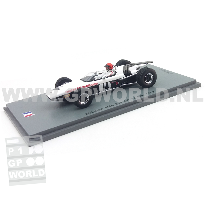 1968 Robin Widdows | Pau - 1/43 Spark Models - GPworld Racing Merchandise