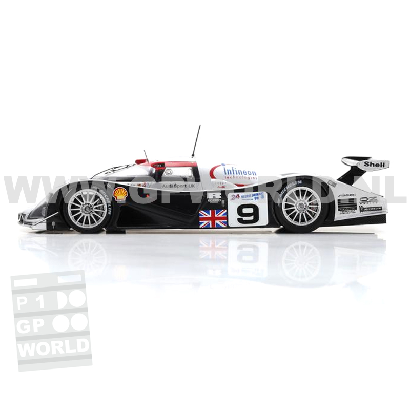 1999 Audi R8C #9 - 1/18 Spark Models - GPworld Racing Merchandise