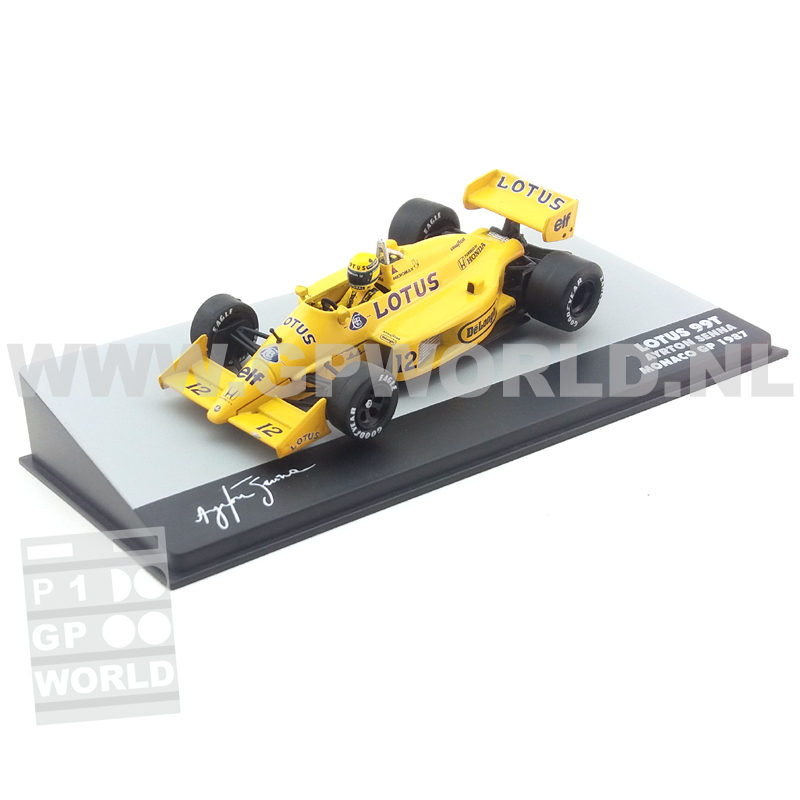 1987 Ayrton Senna #12 - 1/43 Formula 1 Collection - GPworld Racing ...