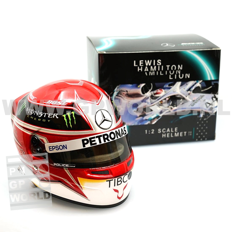 2019 helm Lewis Hamilton - 1/2 Bell Sports - GPworld Racing Merchandise