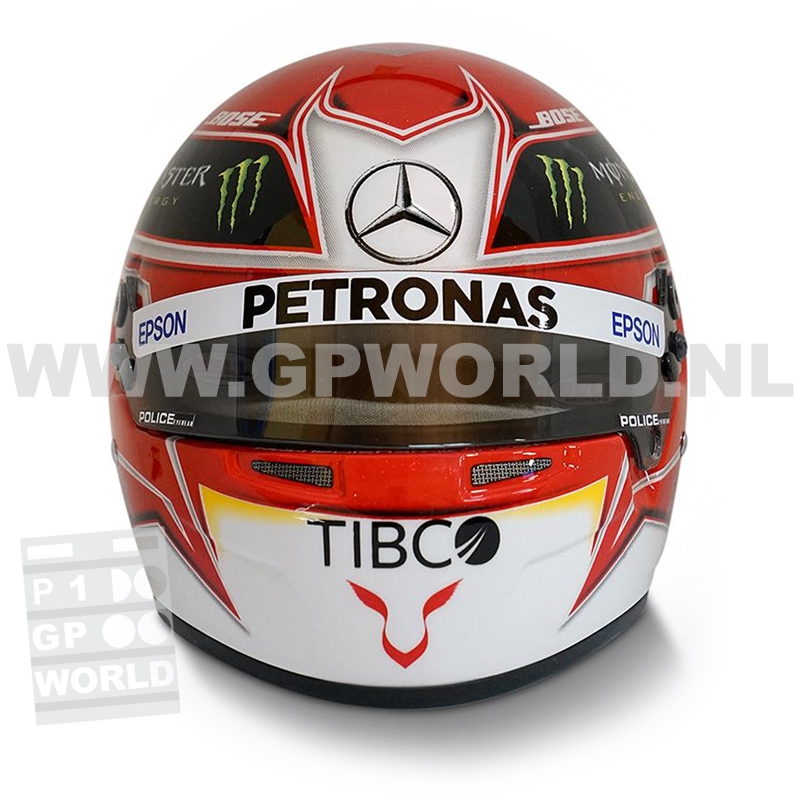 2019 helm Lewis Hamilton - 1/2 Bell Sports - GPworld Racing Merchandise