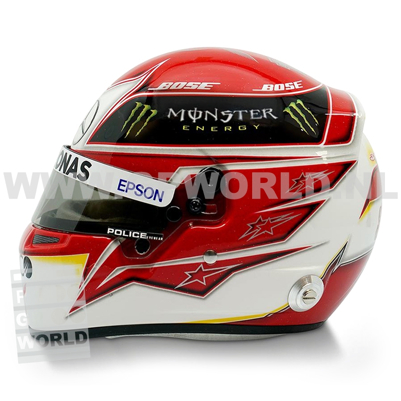 2019 helm Lewis Hamilton - 1/2 Bell Sports - GPworld Racing Merchandise
