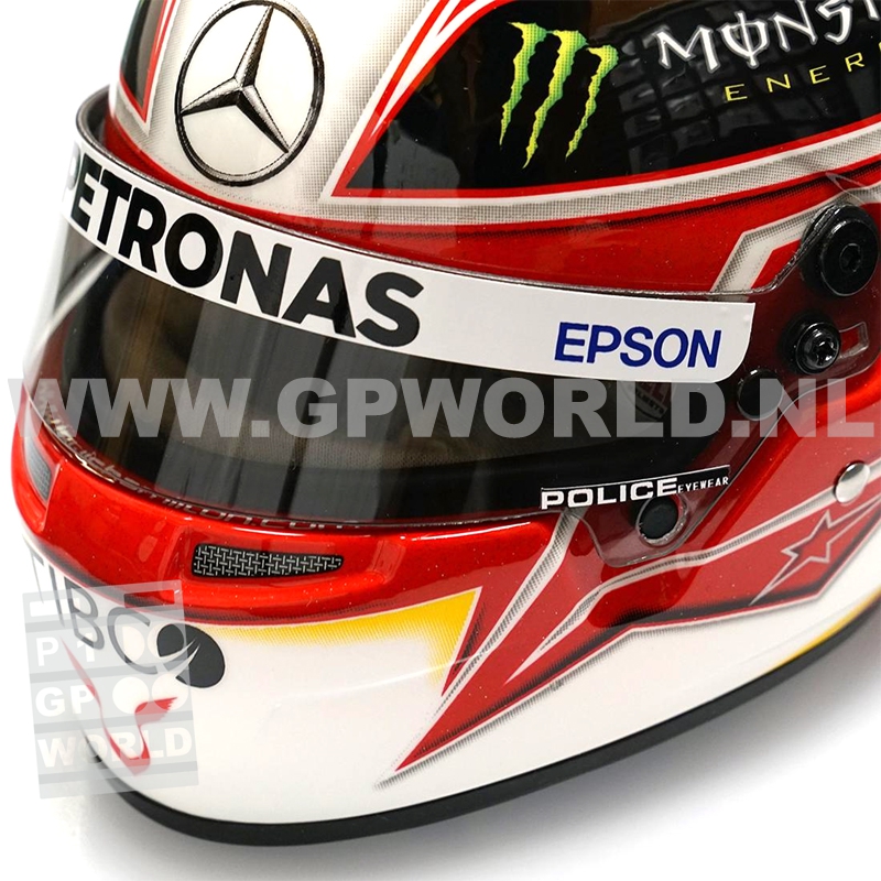2019 helm Lewis Hamilton - 1/2 Bell Sports - GPworld Racing Merchandise