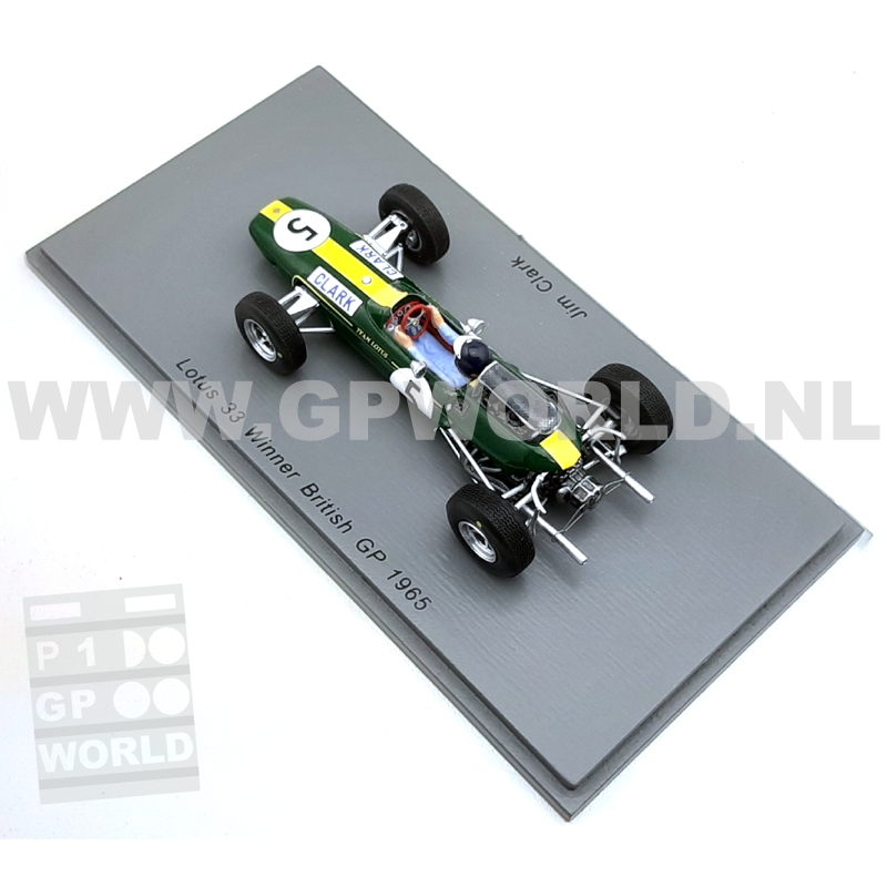 1965 Jim Clark | British GP - 1/43 Spark Models - GPworld Racing ...