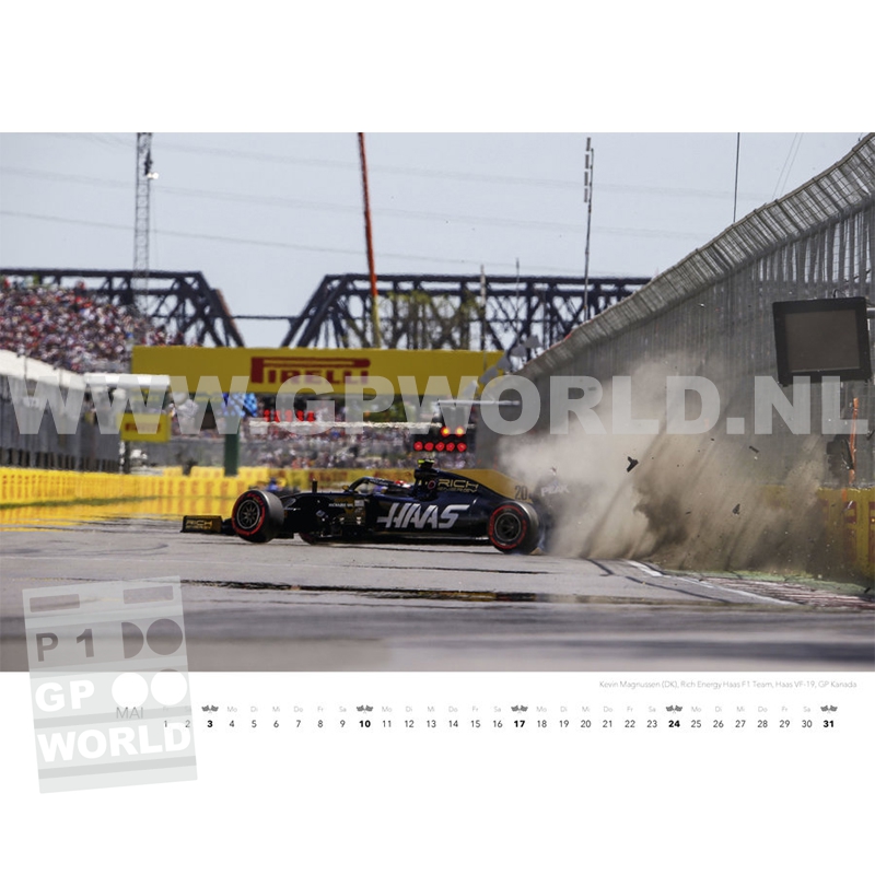 Formel Eins Kalender 2020