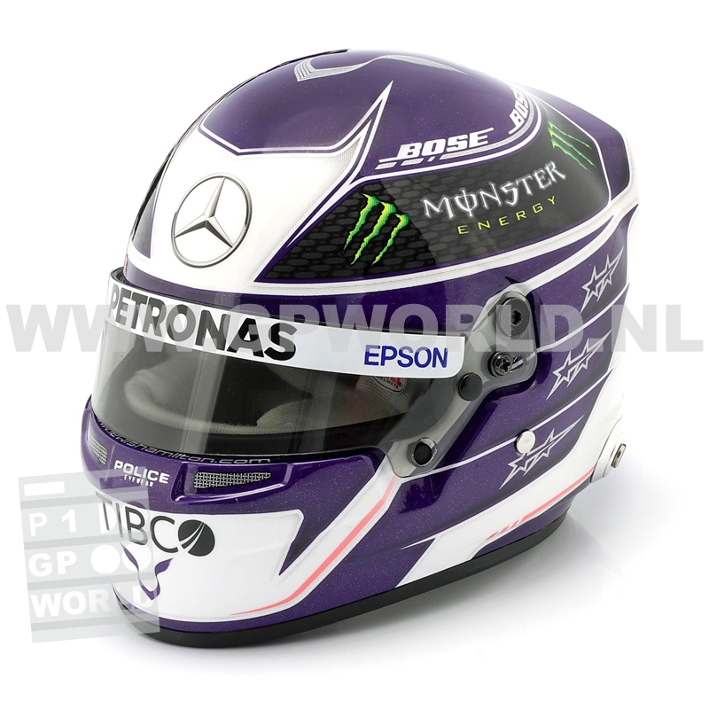 2020 helm Lewis Hamilton - 1/2 Bell Sports - GPworld Racing Merchandise