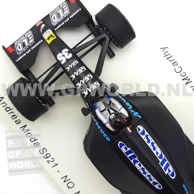 1992 Perry McCarthy | Monaco GP - 1/43 Spark Models - GPworld Racing ...