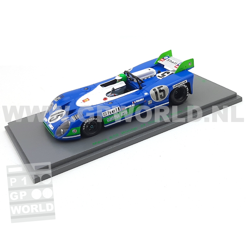 1972 winner Le Mans - 1/43 Spark Models - GPworld Racing Merchandise