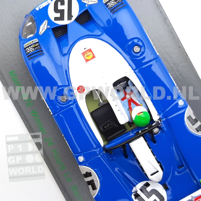 1972 winner Le Mans - 1/43 Spark Models - GPworld Racing Merchandise