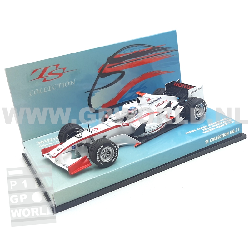 2006 Takuma Sato | Bahrain - 1/43 Minichamps - GPworld Racing Merchandise