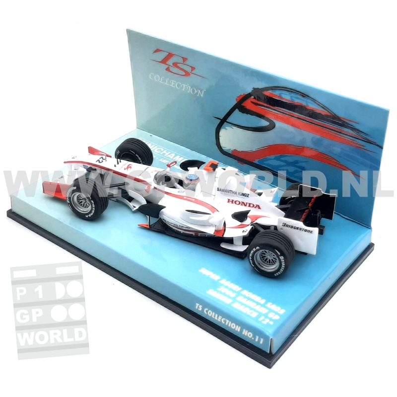 2006 Takuma Sato | Bahrain - 1/43 Minichamps - GPworld Racing Merchandise