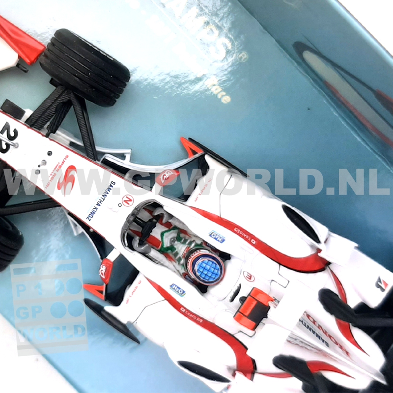 2006 Takuma Sato | Bahrain - 1/43 Minichamps - GPworld Racing Merchandise