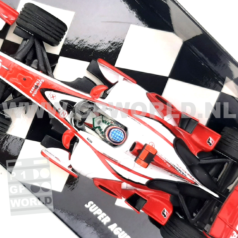 2007 Takuma Sato - 1/43 Minichamps - GPworld Racing Merchandise