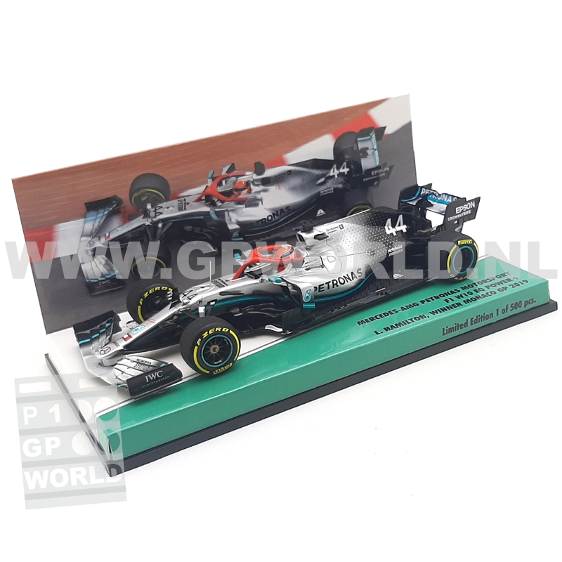 2019 Lewis Hamilton | Monaco GP - 1/43 Minichamps - GPworld Racing ...